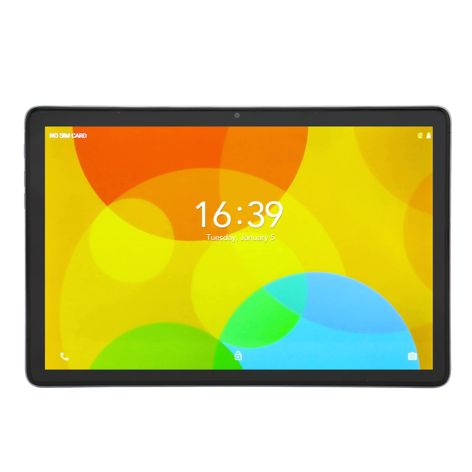 GLOGLOW 10.1 Inch Tablet, Tablet with GPS Sensor Front 5MP Rear 13MP US Plug 100‑240V Octa Core 8GB RAM 128GB ROM 2.4G 5G WiFi for Android 11 for Entertainment (Light Blue)