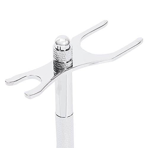 Glamlily Shaving Razor Stand for Men, Bathroom Storage (1.5 x 1.5 x 6.2 in)