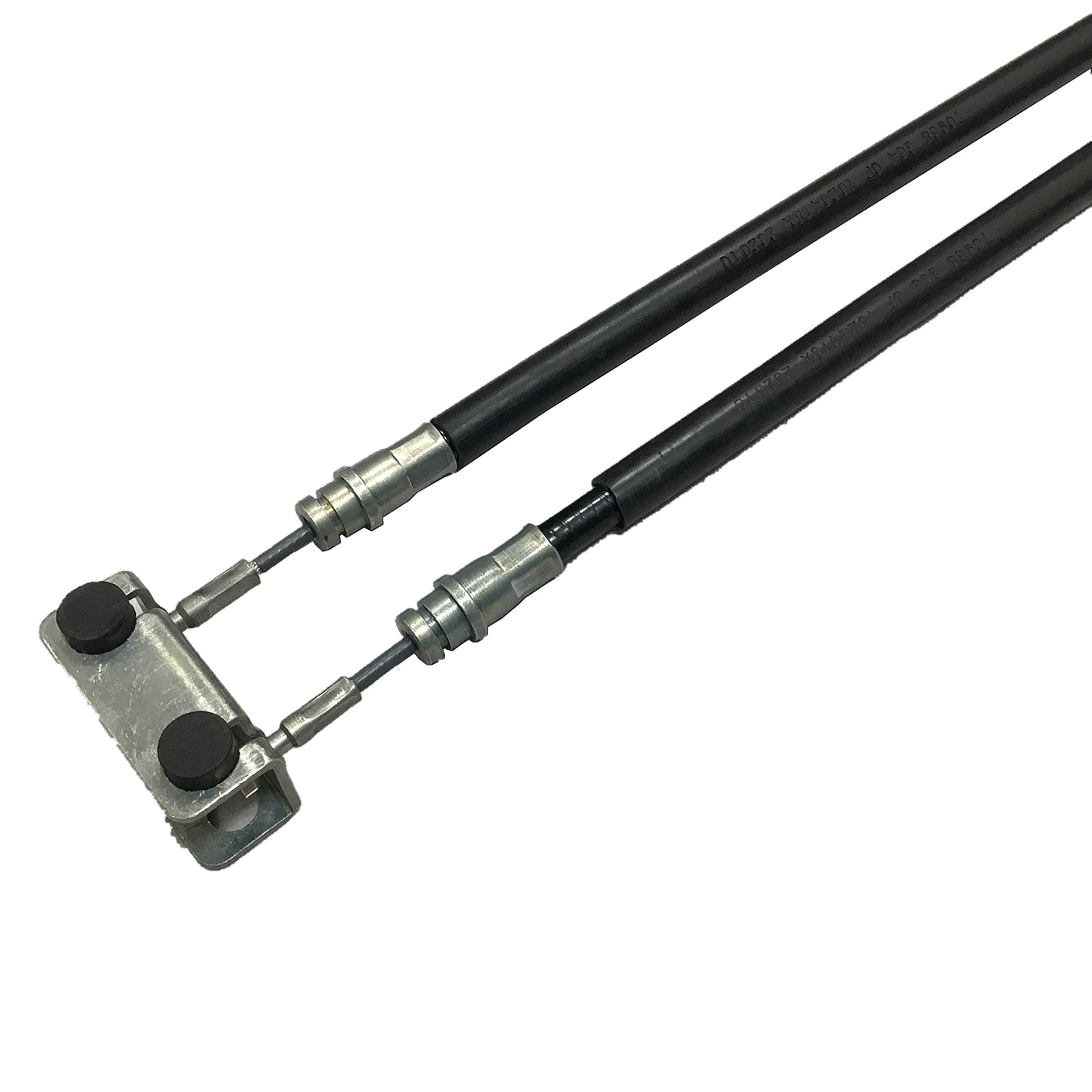 GREEN MARKET Golf Cart Accessories Brake Cable Set Passenger and Drivers Side Cable for EZGO G&E (1994-up) 70969-G03,70969G03