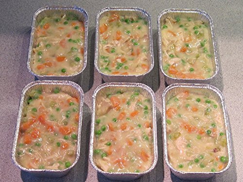 PARTY BARGAINS 2 Lb Aluminum Loaf Pan - 20 Pack, 8.5" x 4.5" x 2.5" Heavy Duty Disposable Bread Pans for Perfect for Baking, Lasagna, Meatloaf & Food Serving (Max 240°C)