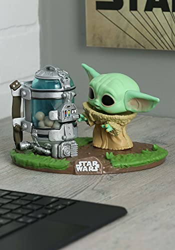 Funko POP Deluxe Star Wars: The Mandalorian - The Child with Canister, Multicolor, Standard