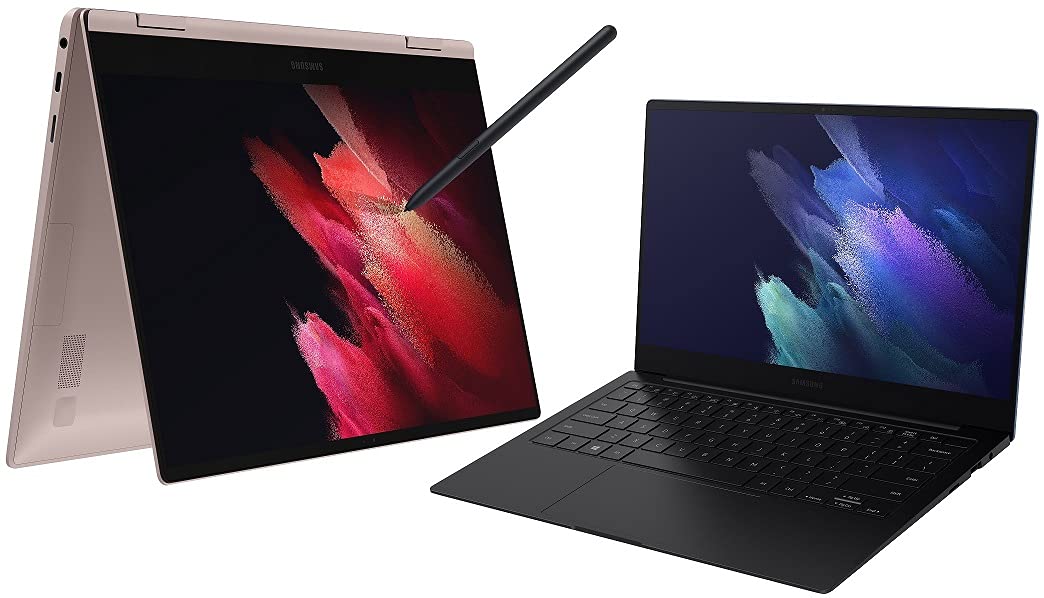 Galaxy Book Pro 360 15" 2-in-1 AMOLED Touch-Screen Laptop 11th Gen Intel Evo Core i7-1165G7 Stylus S-Pen + Best Notebook Stylus Pen Light Mystic Bronze (1TB SSD|16GB RAM|Win 11 PRO) (Renewed)