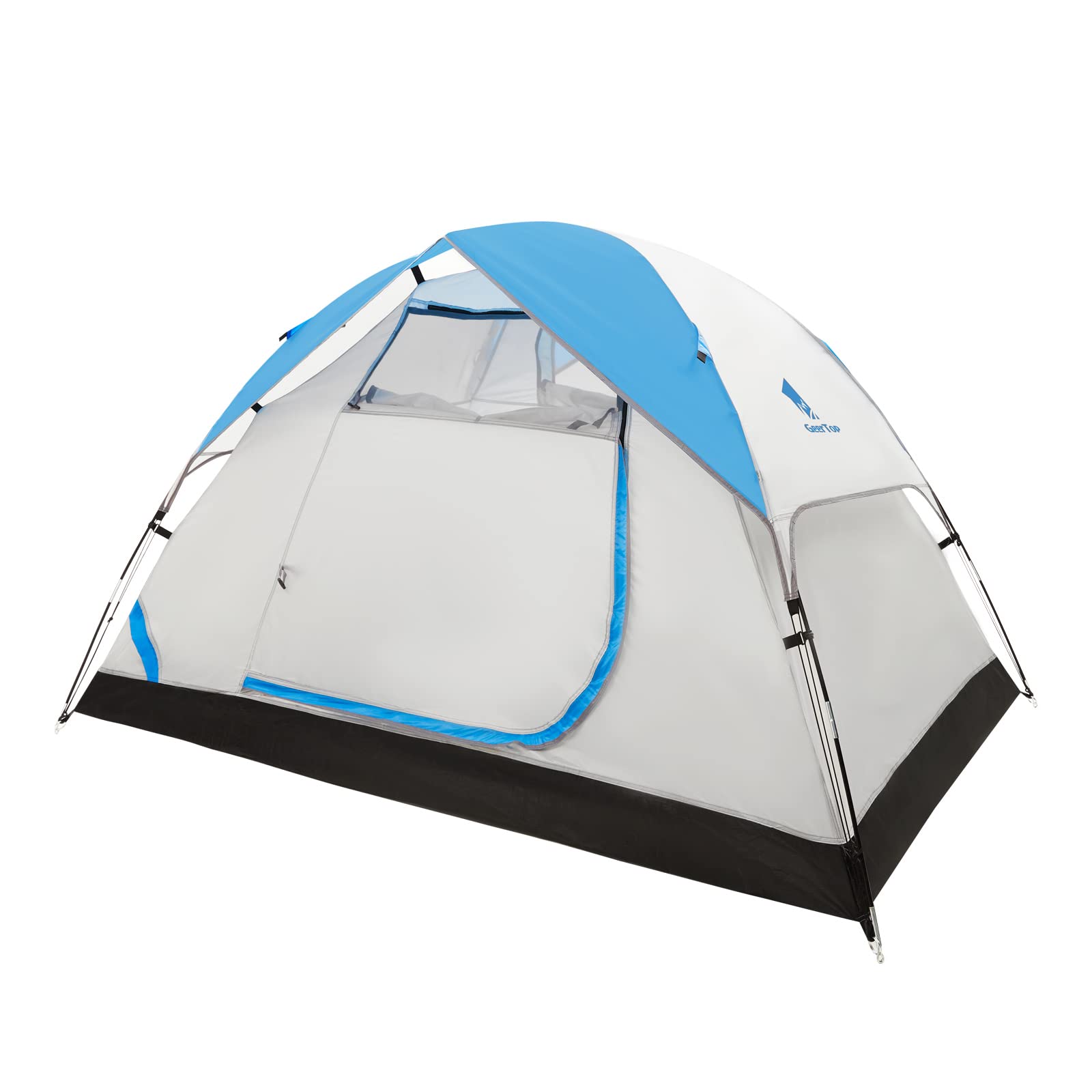 GEERTOP Portable 2 Person Tent for Camping Outdoor Dome Tent with Removable Rain Fly for Backpacking Hiking Camp Travel - Easy Setup