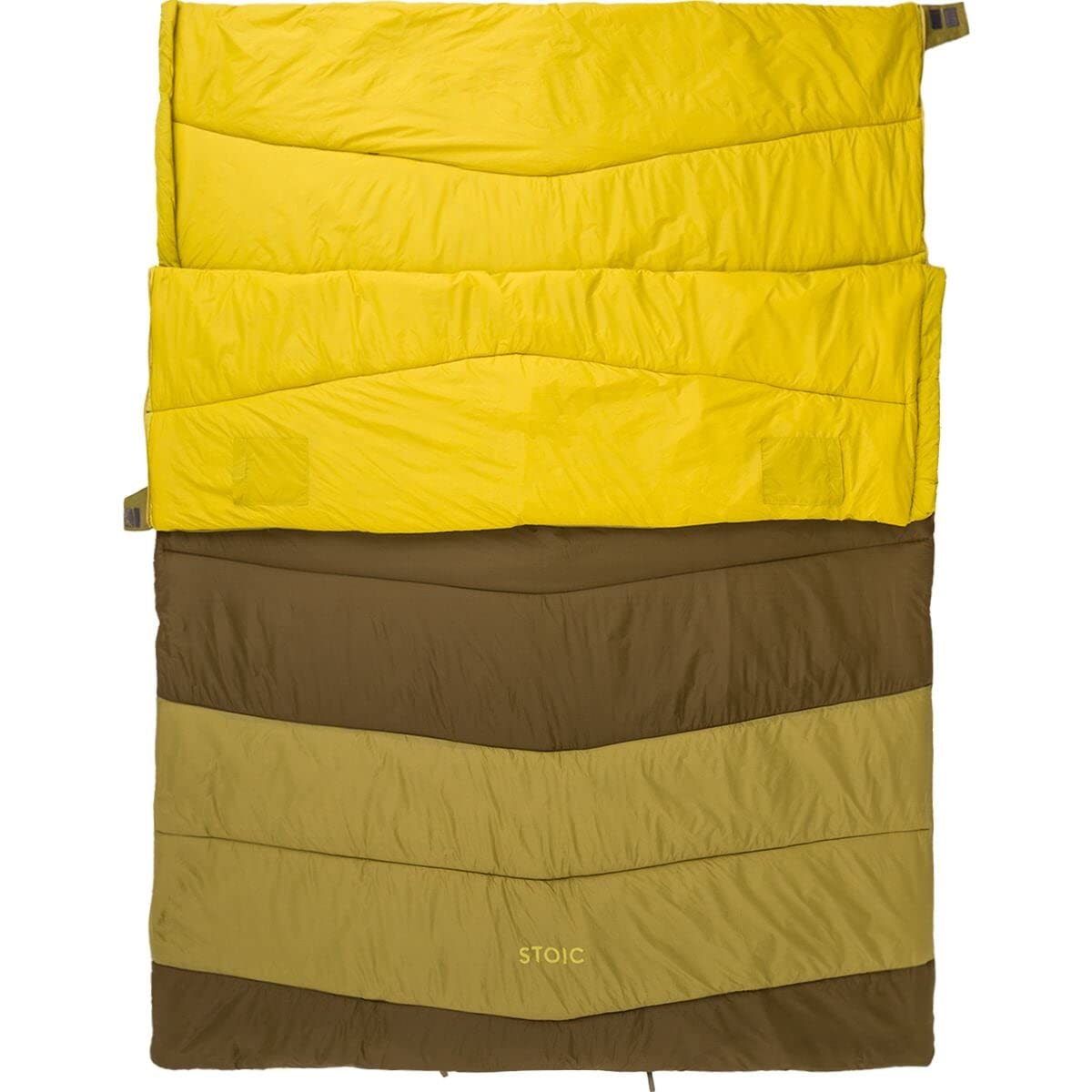 Groundwork Double Sleeping Bag: 20F Synthetic, Gold Fusion, One Size