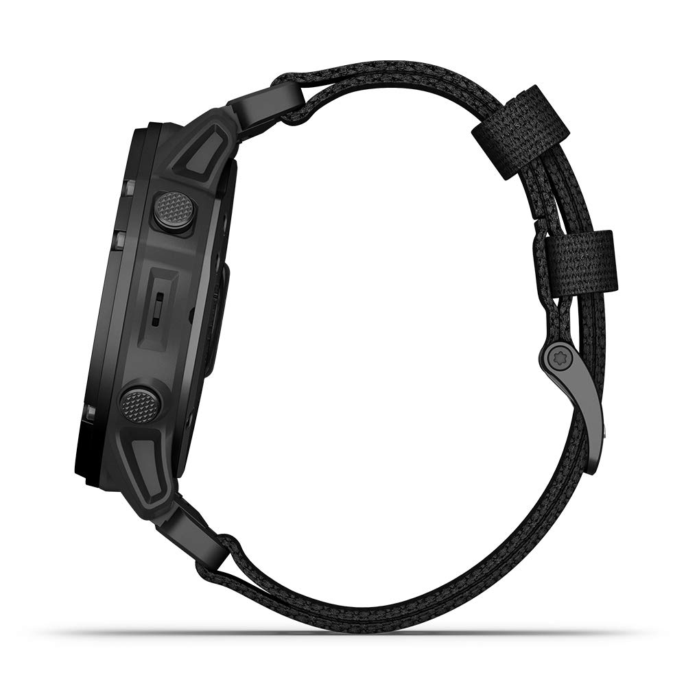 Garmin tactix Delta Solar GPS Tactical Watch - Men's Rugged Military Watch with Stealth Mode, Night Vision, Compass - Power Bundle Portable Charger & tactix Screen Protectors