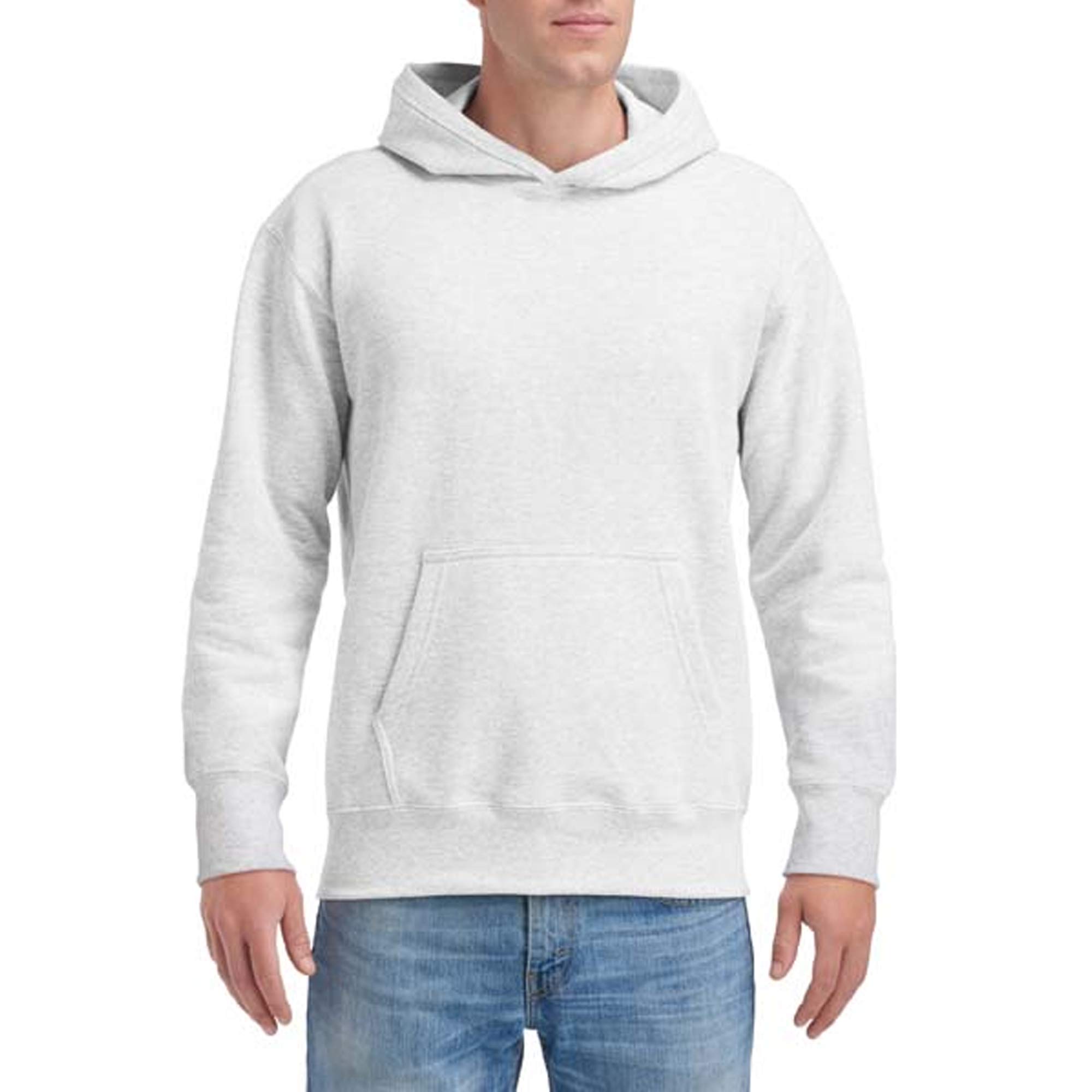 Gildan Hammer Men's Adult Hoodie, Ash, Medium