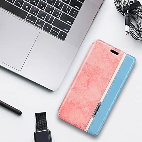 for BLU S91 Pro Case, Fashion Multicolor Magnetic Closure Leather Flip Case Cover with Card Holder for BLU S91 Pro (6.5”)