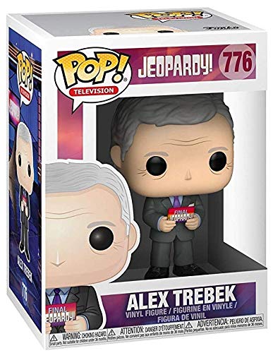 Funko TV: Jeopardy - Alex Trebek Pop! Vinyl Figure (Includes Compatible Pop Box Protector Case)