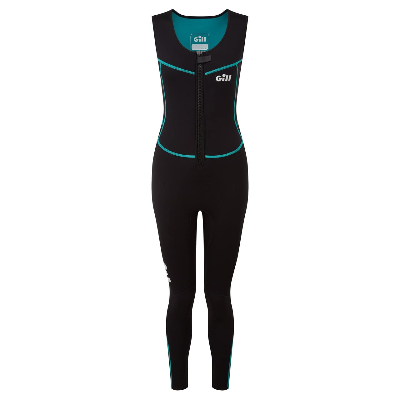 Gill Womens Dynamic Long Jane Sleeveless 3mm Neoprene Wetsuit Thermal Water Sports Paddle Board SUP Kayaking Swimming Surfing