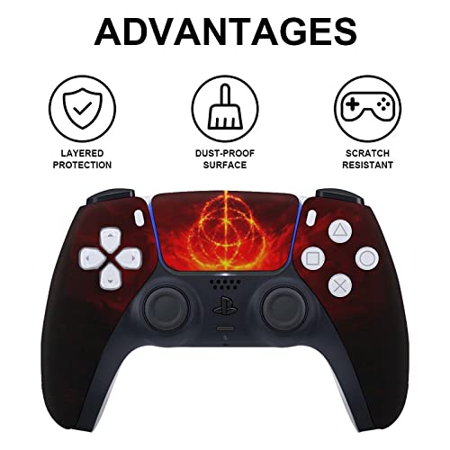 Game Game Print Skin for PS5 Controller Playstation Cover Sets Stickers Digital Version