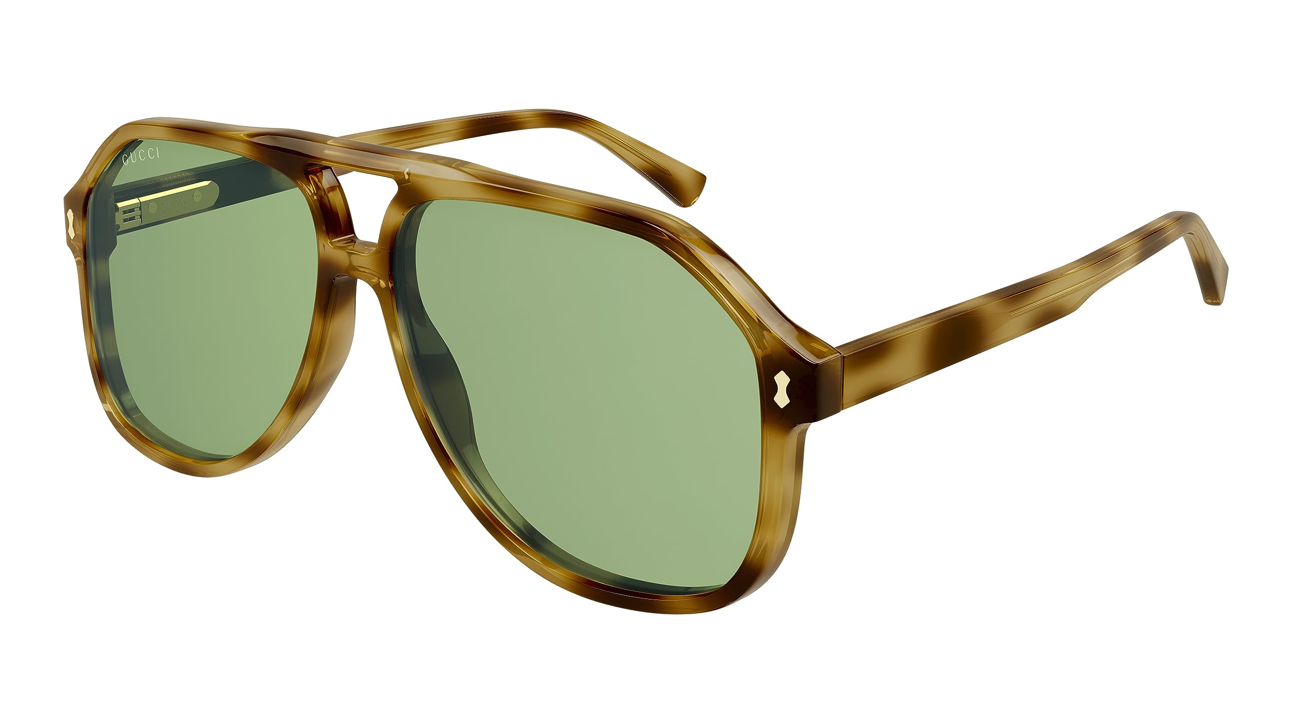 Gucci GG1042S Havana/Havana/Green One Size