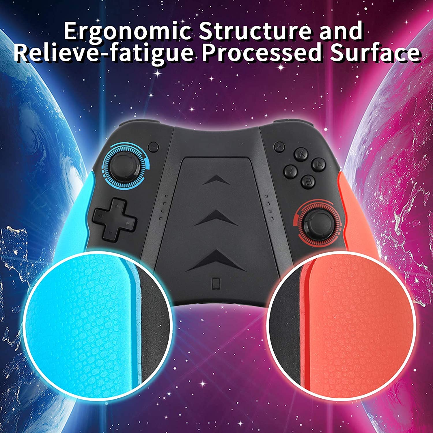 GEEKLIN Wireless Controller for Switch, Replacement for Nintendo Switch Controllers Joycon, Pro Controller with Programmable Macros, Turbo and Dual Vibration