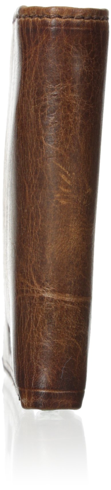 FRYE Men's Leather Logan Antique Pull Up Billfold, Cognac, One Size