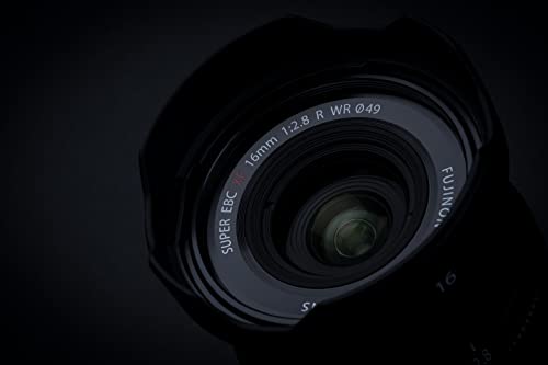 Fujinon XF16mm F2.8 R Weather Resistant Lens, Black