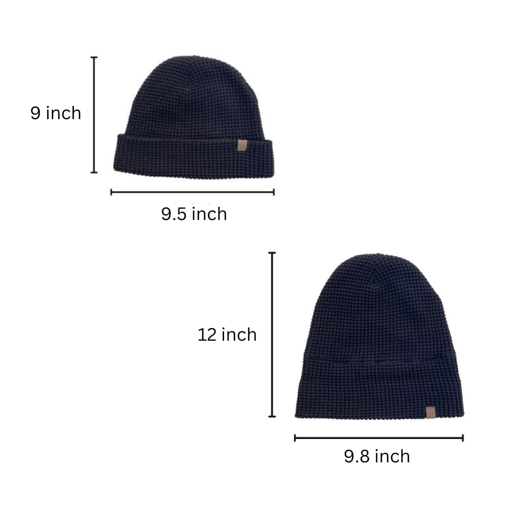 Golden Kocoon® - E-M-F Organic Cotton Beanie with a Bamboo Lyocell Faraday Fabric Liner - Adult Size in Grey -5 g, Cell Towers, Bluetooth, Smart Meters & WiFi- Golden Cocoon Hat Cap