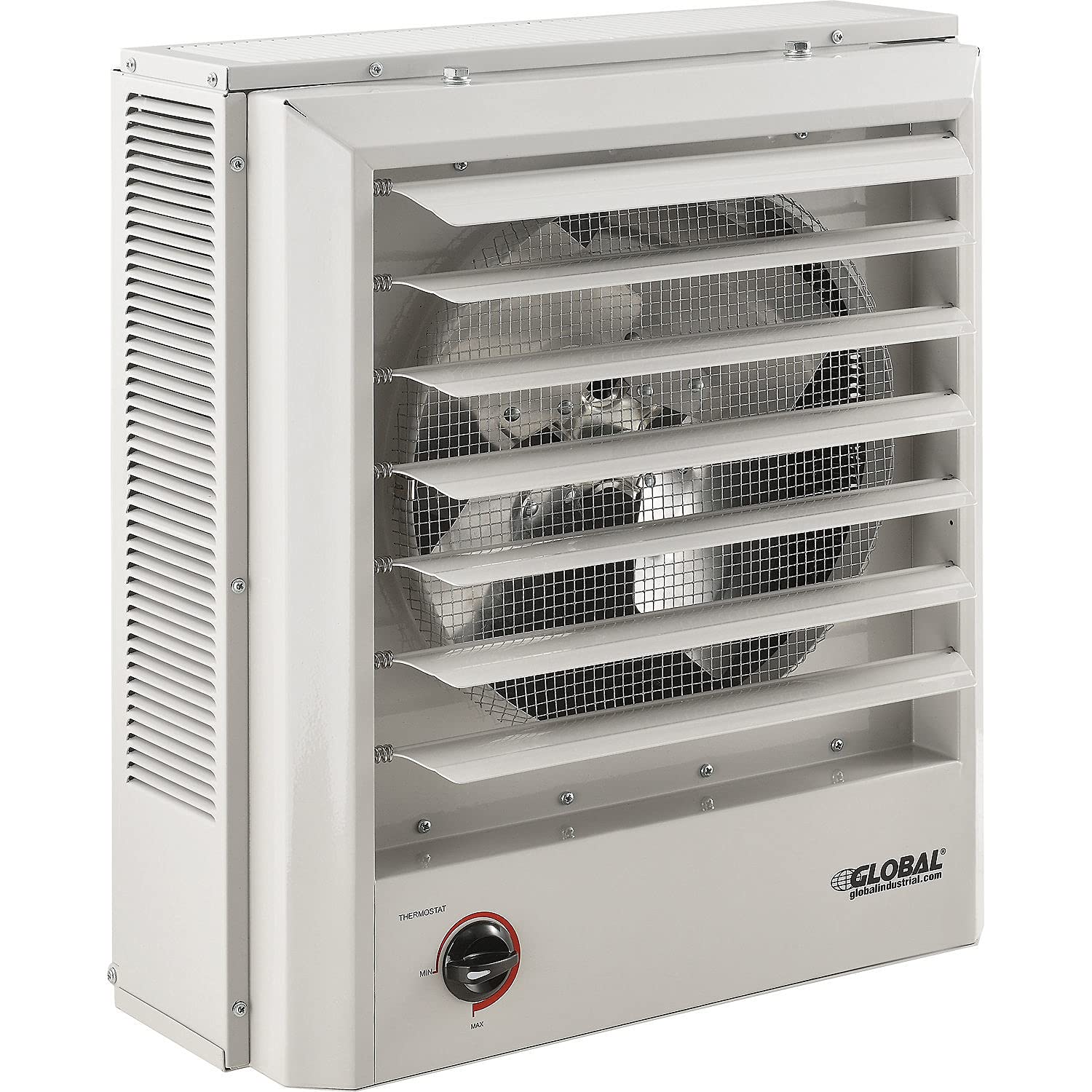 Global Industrial 480V Horizontal or Vertical Downflow Unit Heater, 7.5KW, 3 Phase