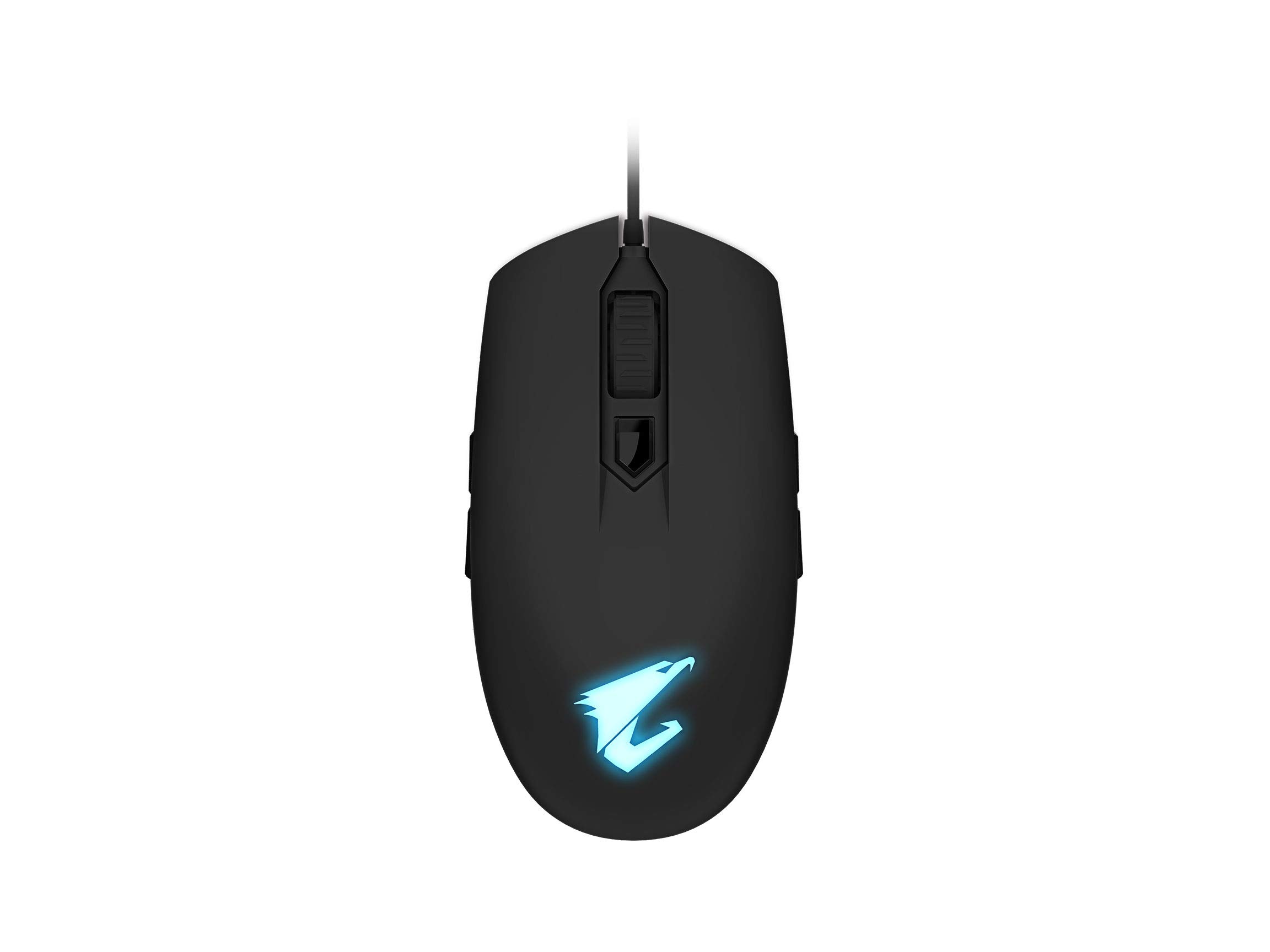 GIGABYTE AORUS M2 Accurate 6200 DPI Optical Engine, Lightweight Esports-Grade, Ambidextrous Design, RGB Fusion 2.0 Mouse GM-AORUS M2,Black