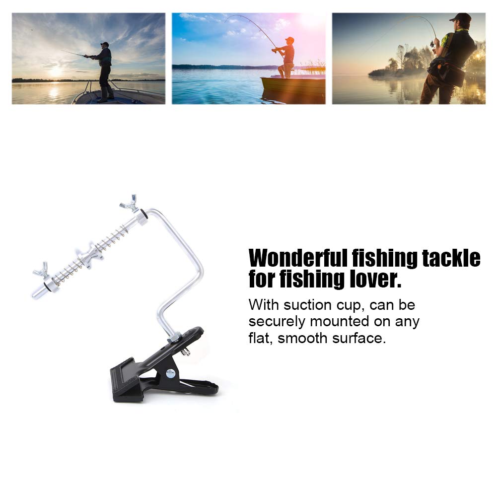Gerioie Fishing Line Winder Tool, Lightweight Compact Size Fishing Line Spooler, Multi-Rotation Spool Support for Fishing Line Winding