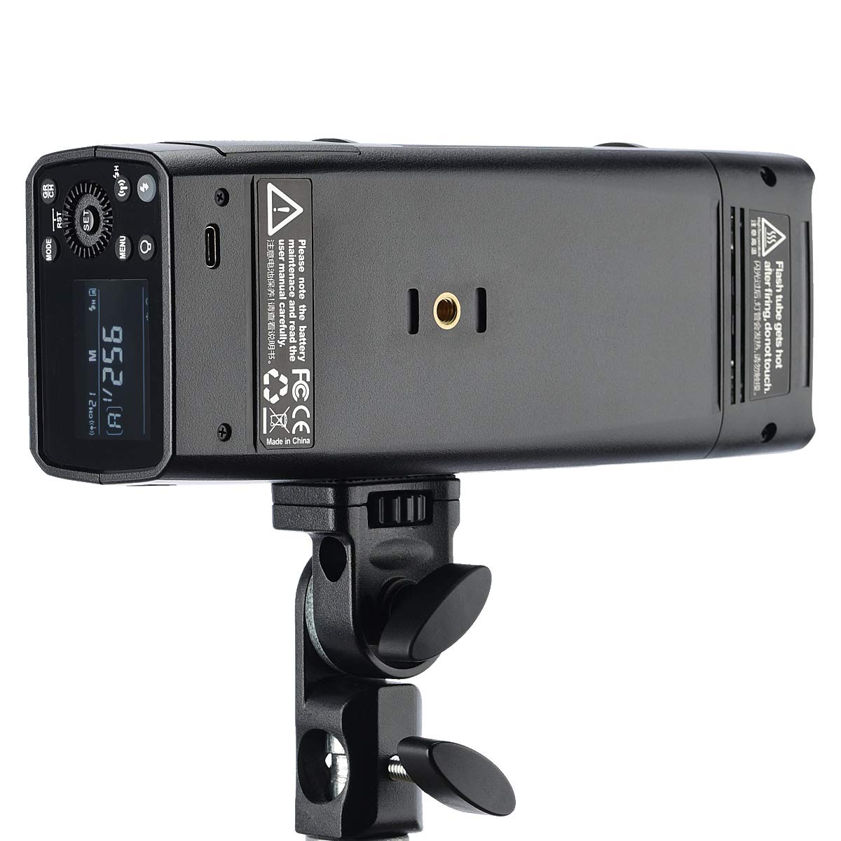 Godox AD200 Pro AD200Pro 200Ws Pocket Flash Light, 2.4G 1/8000s HSS, Strobe Speedlite Monolight,0.01-1.8s Recycling Compatible with Canon Nikon Sony Fuji Olympus Panasonic Pentax Camera