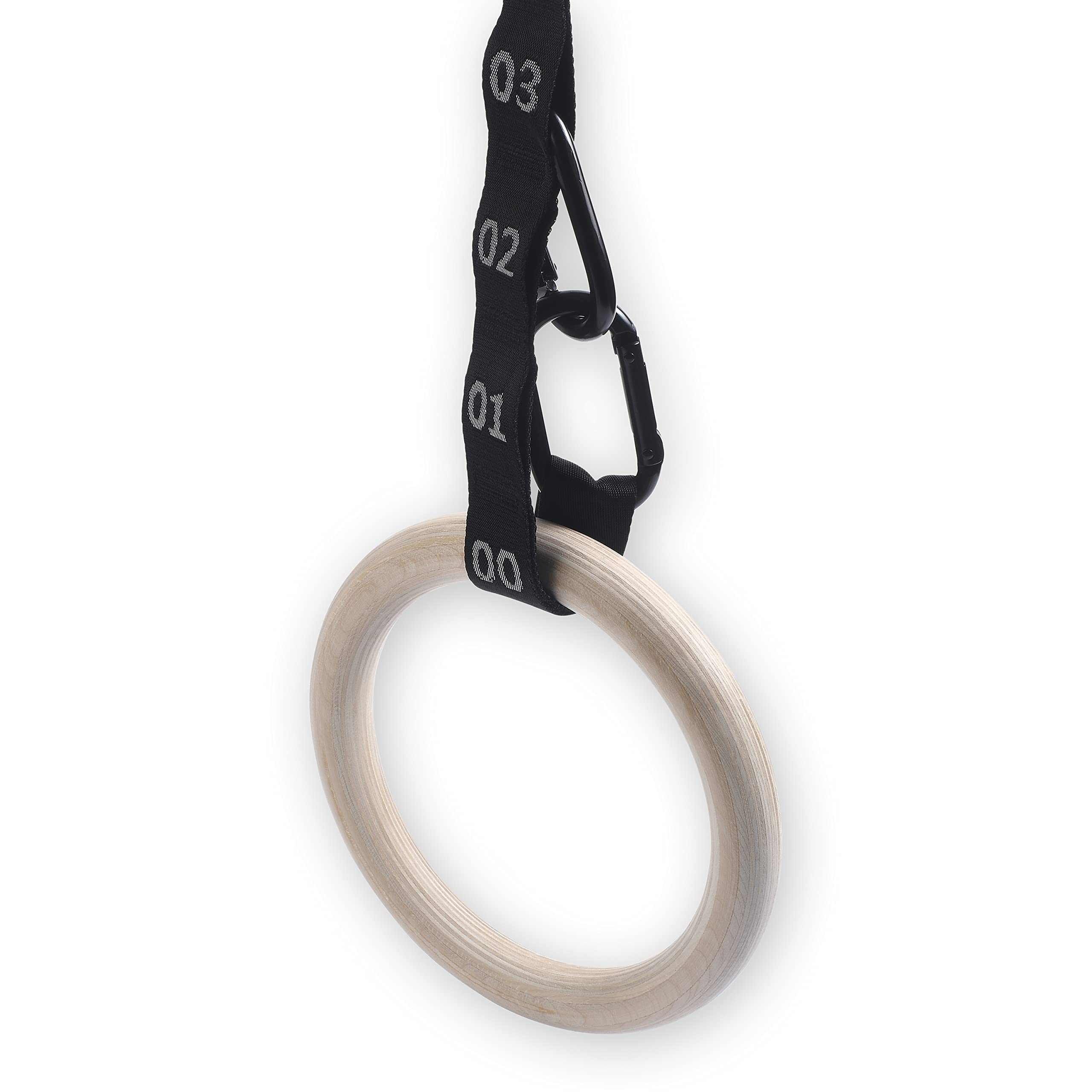 Garage Fit Quick Adjust Straps with Carabiners for Gymnastic Rings Perfect for Exercise, Gymnastics, Bodyweight Training