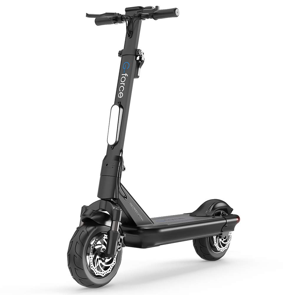 G-FORCE S10 Electric Scooter,10'' Tubeless Tire Electric Scooter for Adults,500W Motor,Max Speed 25 MPH,30 Miles Long-Range.