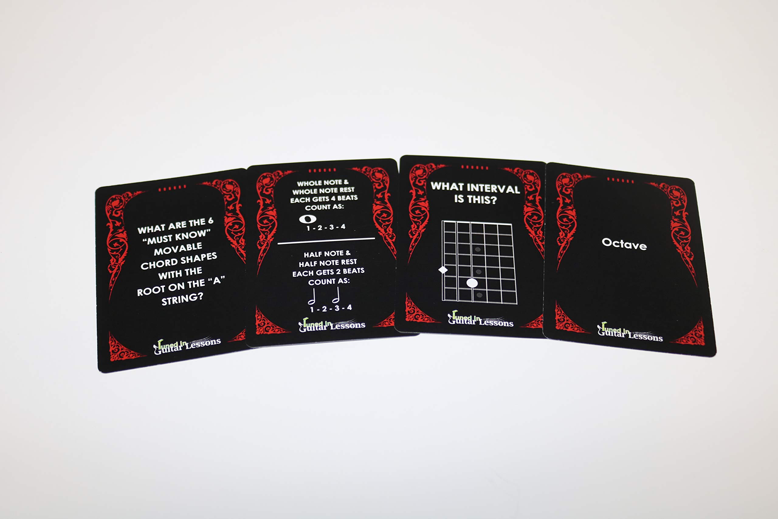 FRETBOARD MEMORIZATION DECK | 54 Guitar Flash Cards | Great Guitar Learning Gift for Guitar Players & Guitar Teachers | Guitar Music Theory | Alternative to Guitar Learning Stickers & Posters
