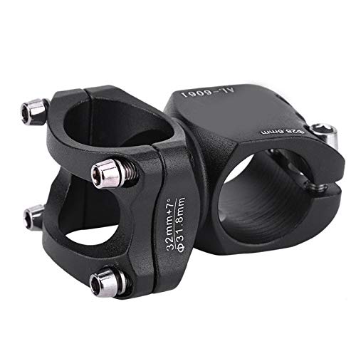 HERCHR Bicycle Short Handlebar Stem, 31.8 Stem 32mm Bike Stem for Most Bicycle, Road Bike