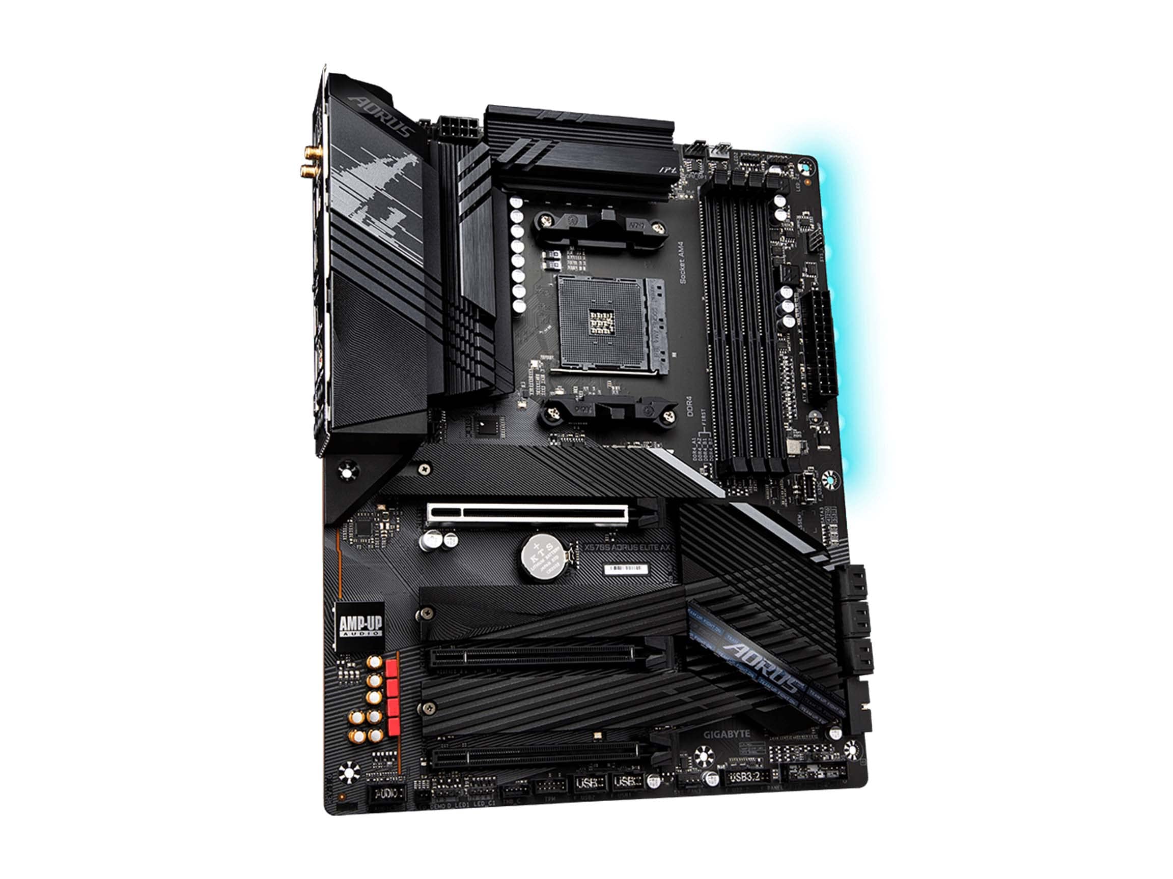 GIGABYTE X570S AORUS Elite AX (AMD Ryzen 3000/ X570S/ PCIe 4.0/ SATA 6Gb/s/USB 3.1/ ATX/Gaming Motherboard)