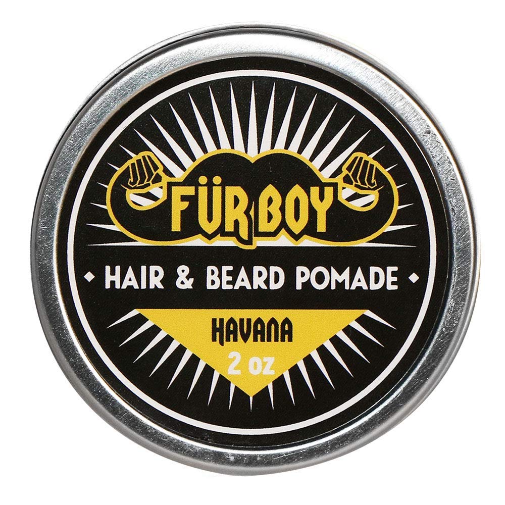 Für Boy Beard Wax - Long Lasting Scent with All Natural Ingredients - Beard Conditioner Handcrafted in USA (2oz, Havana)
