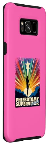 Galaxy S8+ Phlebotomy Supervisor Funny Female Hero Job Women Case