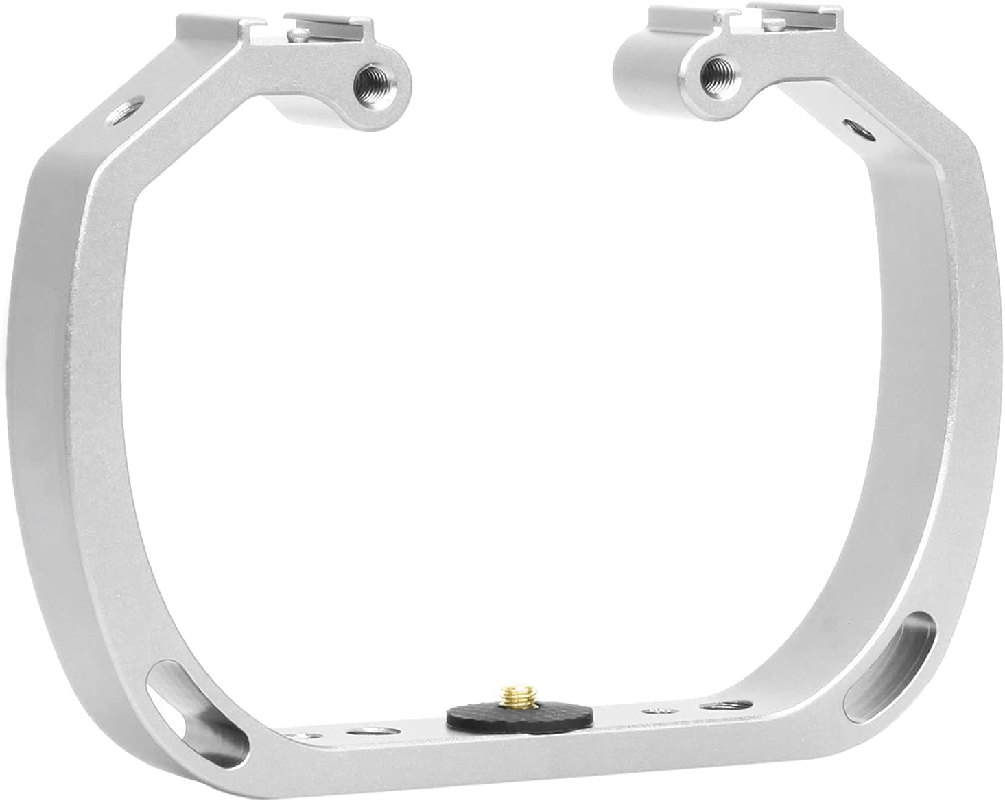 Goshoot Aluminum Alloy Underwater Diving Rig, Video Cage Diving Light Arm Tray System Stabilizer Compatible with go pro HERO3, HERO3+, HERO4, HERO5, HERO6 Action Camera Photography Accessory