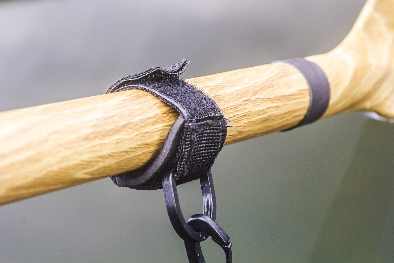 H2o Kayaks Paddle/Rod Leash 45 cm - 80 cm Twin Pack Don t end up The Creek !