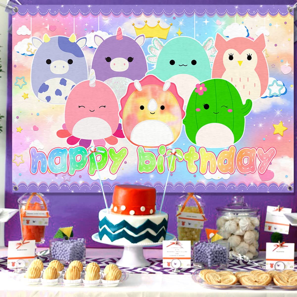 Happy Birthday Backdrop