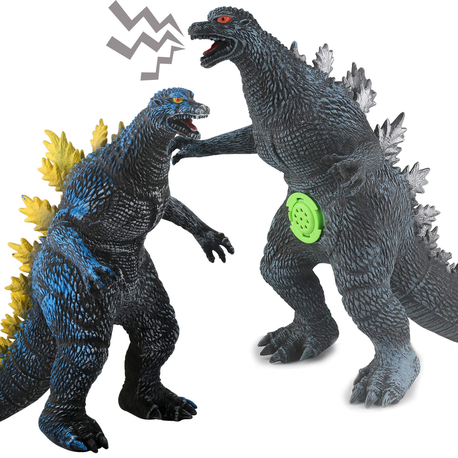 Godzilla 18''X12''X7'' Standing Gojirasaurus Dinosaur Model Action Figures Soft Touch Vinyl Plastic Dino Movie Monster King Toy for Kids Boys