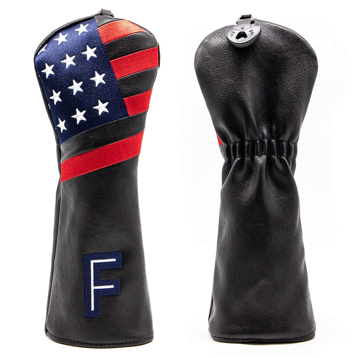 Golf Wood Head Covers Set USA American Flag Headcovers Stylish Driver/Hybird Golf Covers Golf Club Wood Head Covers