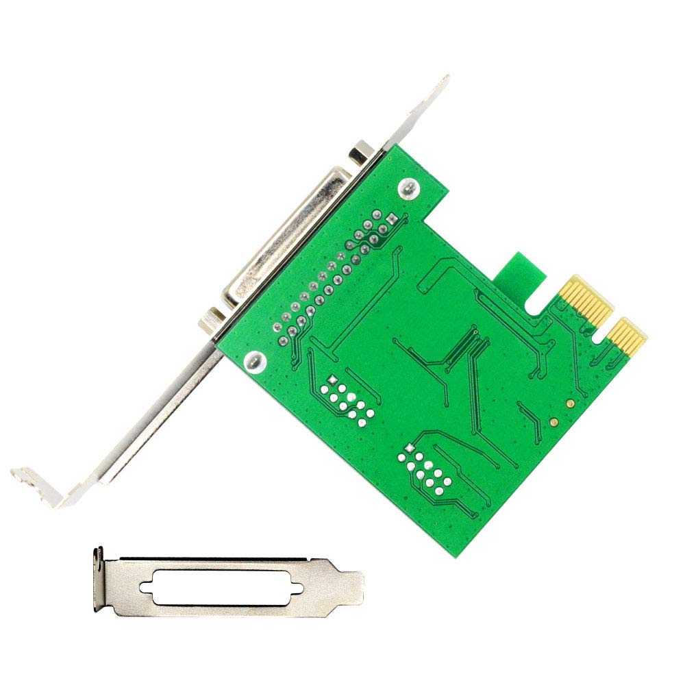 GODSHARK PCIe Parallel Port Expansion Card, PCI Express to DB25 LPT Converter Adapter Controller for Desktop with Low Bracket, Support SPP / PS2 / EPP/ECP Modes