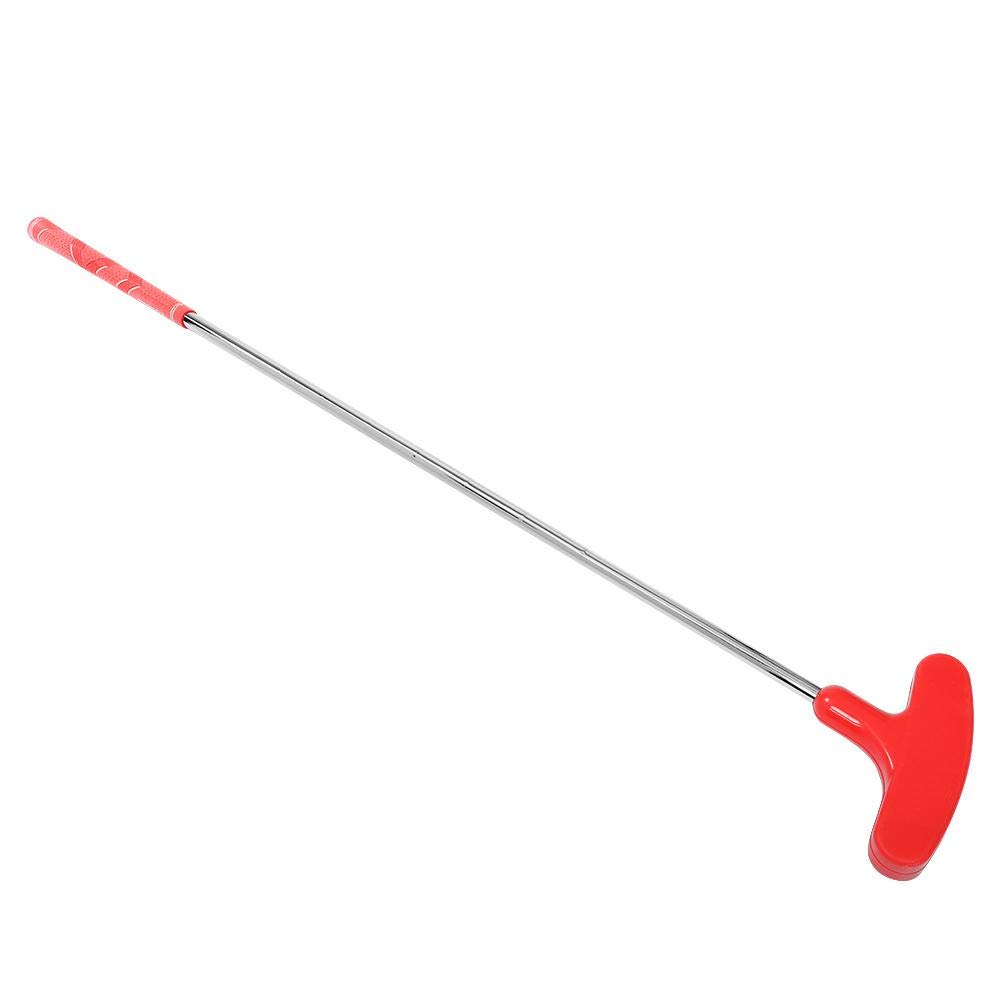 Golf Putter Clubs, Two-Way Red Mini Putter, for Kids Schools Party Games and Birthdays(red)
