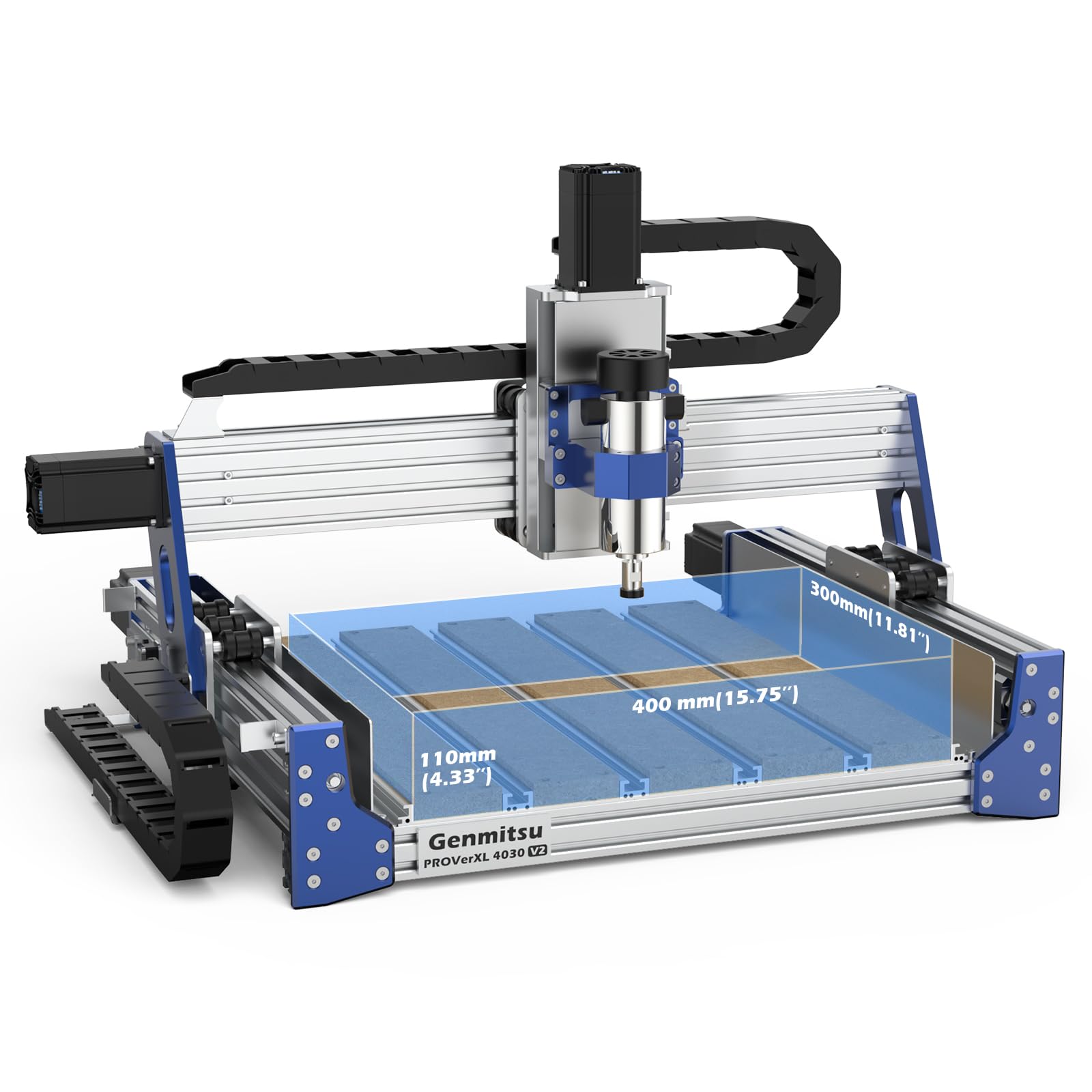 Genmitsu CNC Router Machine PROVerXL 4030 V2 + Offline Control Module with LCD Touchscreen for PROVerXL 4030 V2