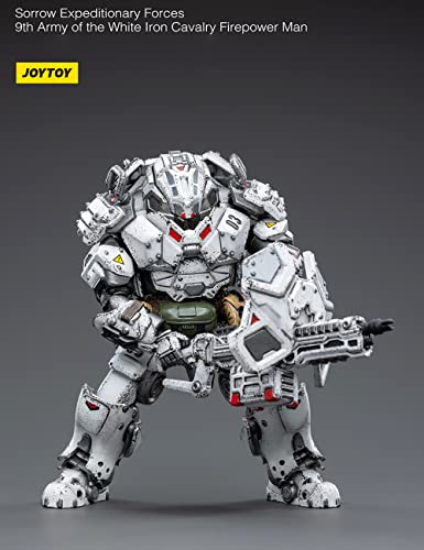 JoyToy 1/18 Scale Action Figures Mecha Sorrow Expeditionary Forces 9th Army of The White Iron Cavalry Firepower Man