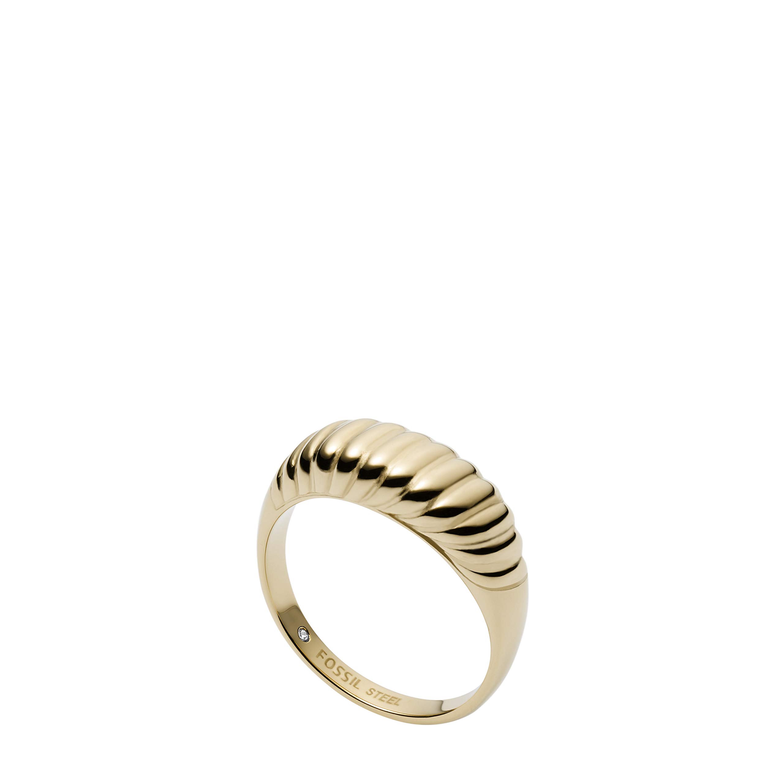 Fossil Women's Ring, Color: Gold (Model: JF03661710)