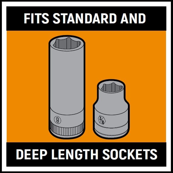 GEARWRENCH 3 Pc. 1/4", 3/8" & 1/2" Drive Metric Socket Storage Tray Set - 83119
