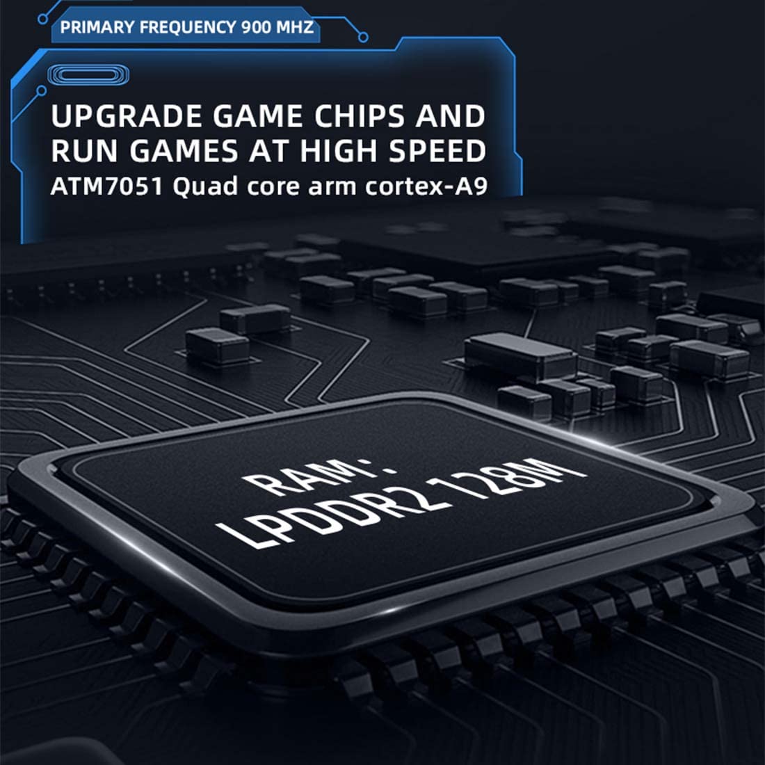NATT Powkiddy X51 Handheld Game Console with 5700+ Games, 5.0 Inch Retro Game Console, Open Source Linux System Game Machine