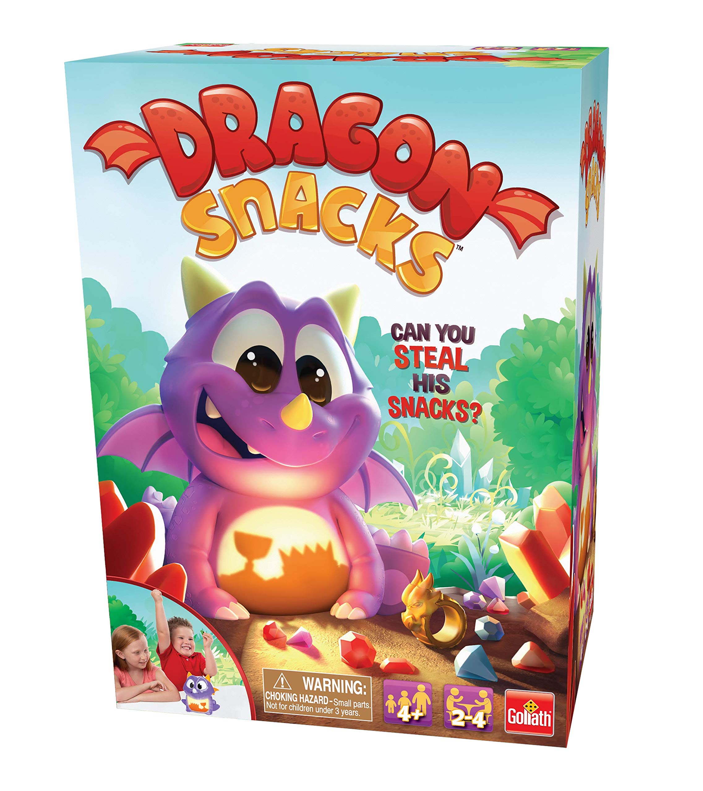 Goliath Dragon Snacks Game - Find The Treasure & Win Multi Color, 5"