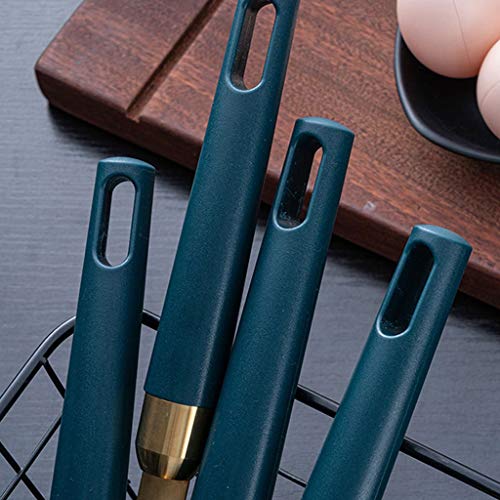 Golden Stainless Steel Cookware Cooking Tool Soup Spoon Spatula Fork Shovel Kitchen Utensils Set