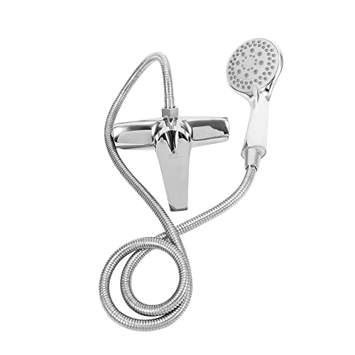 G1/2in Multifunctional Adjustable Handheld Shower Head Set Showering Kit for Home Bathroom Use