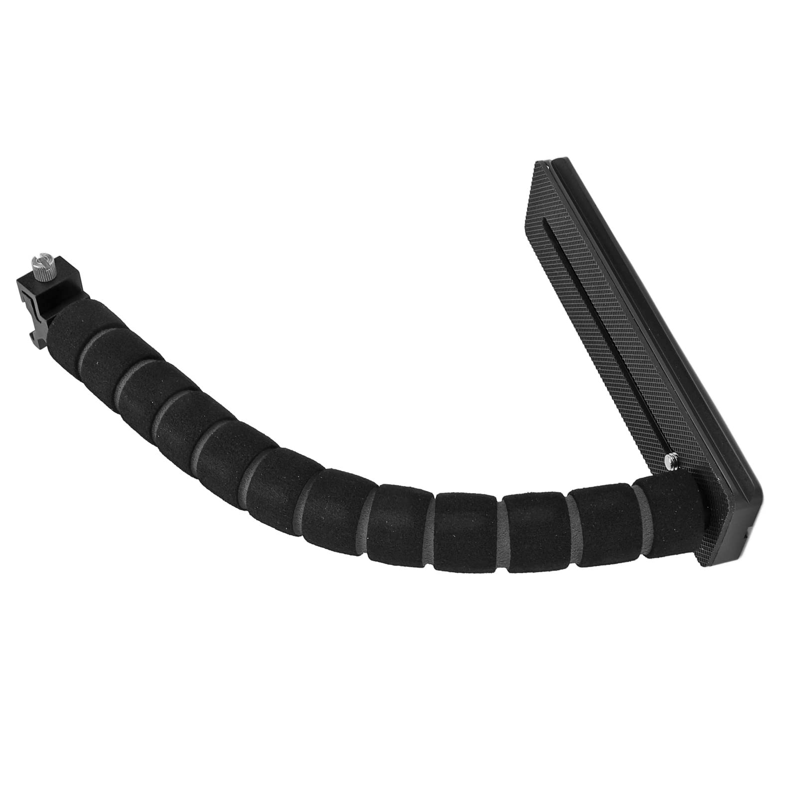 Handheld Video Action Stabilizer Grip, Camera Handheld Stabilizer Grip Holder 1/4 Inch Screw Mount Firm Movement Comfortable Grip for Camera