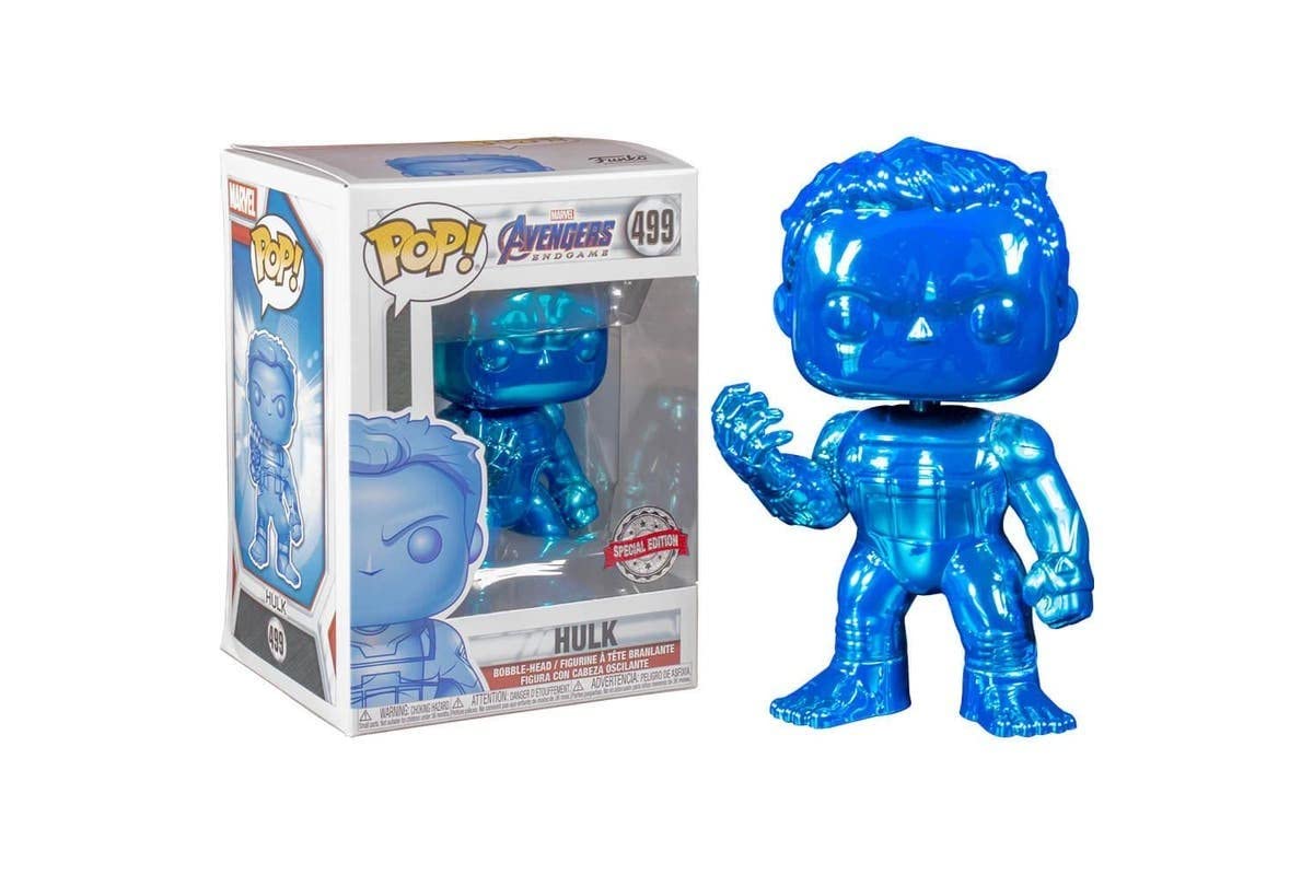 Funko POP Marvel Avengers 499 Hulk Blue Chrome