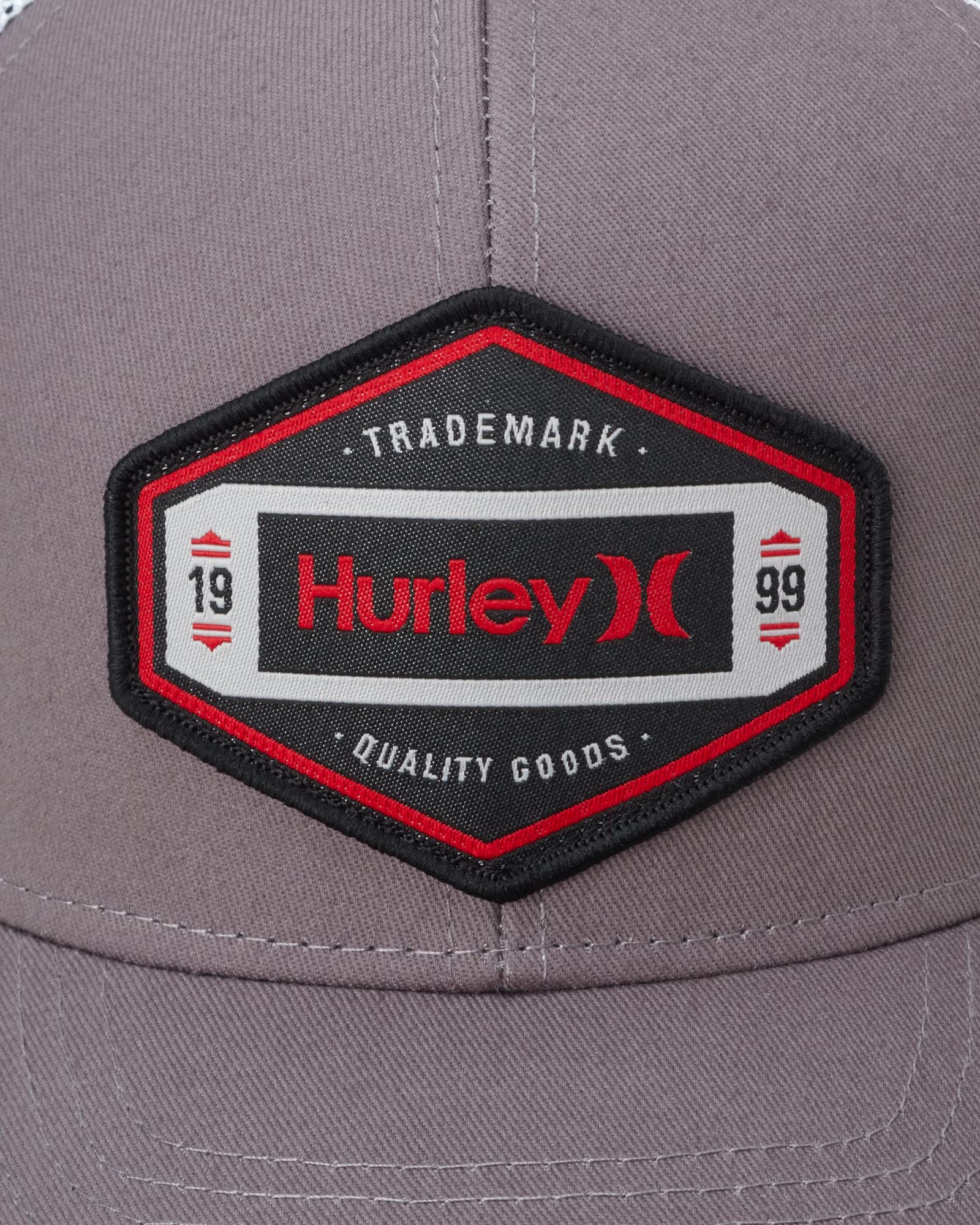 Hurley Men's Cap - Brighton Snap Back Trucker Hat, Size One Size, Dark Grey
