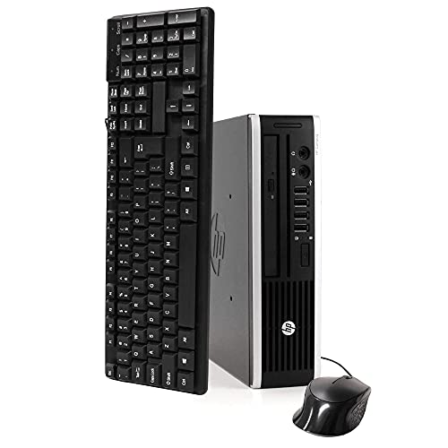 HP Elite 8300 Ultra Slim High Performance Business Desktop Computer, Intel Quad Core i7 Up to 3.9Ghz, 16GB RAM, 480GB SSD, DisplayPort, USB 3.0, Windows 10 Pro (Renewed)