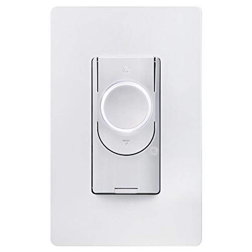 GE Smart Smart 2-amp Multi-location White Wi-Fi Compatibility Touchless Residential Light Switch with Wall Plate